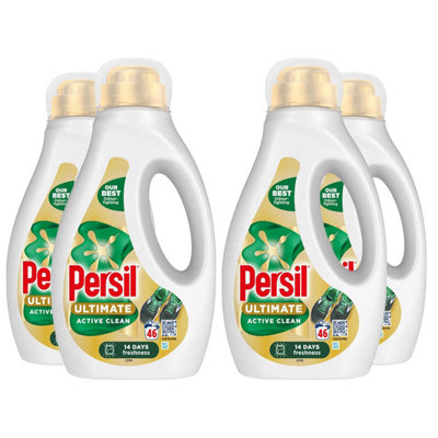 Persil Ultimate Liquid Detergent Active Clean Stain Removal 46W 1.242 L ...
