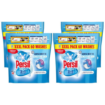 Persil XXXL 3in1 Laundry Washing Capsules Non-Bio w/ Lasting Freshness ...