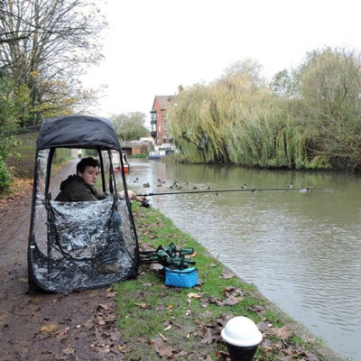 Personal Pop-up Weather Shelter Pod / Spectator Tent / Fishing Shelter ...