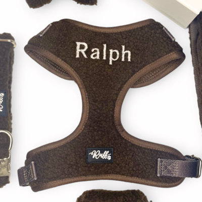 Personalised Chocolate Bear Hugs Adjustbale Harness
