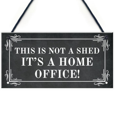 Personalised Hanging Door Sign Home Office Business Shed Sign Home ...