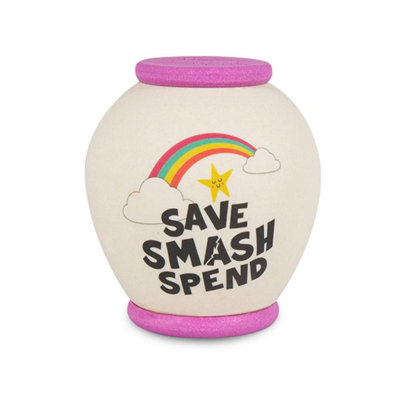 Personalised Smash Pot Moneybox - Ivy - With Over 100 Popular Names and ...