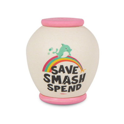 Personalised Smash Pot Moneybox - Mia - With Over 100 Popular Names and ...