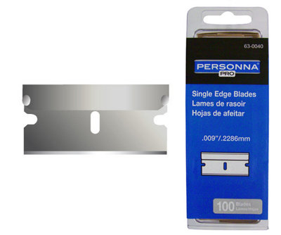 Personna Single Edge Blades Heavy Duty 0.012