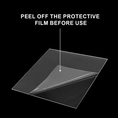 Perspex 80x80CM Clear Acrylic Plexiglass Sheet 1mm Transparent Sheet