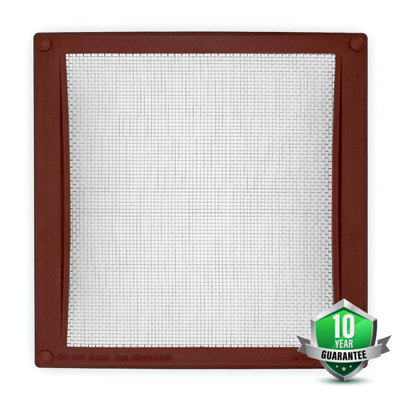 Pest Proofing Air Brick Cover by MouseMesh - Large Brown 255mm(W) x ...