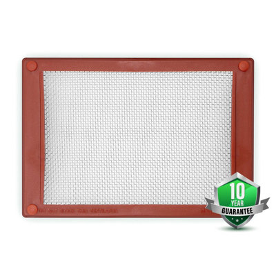 Pest Proofing Air Brick Cover by MouseMesh - Medium Brick Red 255mm(W ...