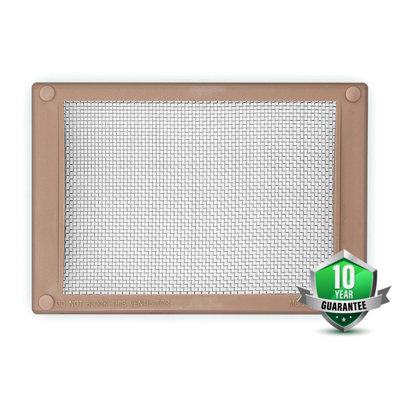 Pest Proofing Air Brick Cover by MouseMesh - Medium Buff 255mm(W) x ...