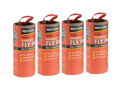 Pest-Stop (Pelsis Group) - Fly Papers (Pack 4)
