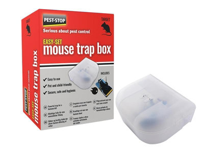 Pest-Stop (Pelsis Group) PSESMTB Easy Set Mouse Trap Box PRCPSESMTB