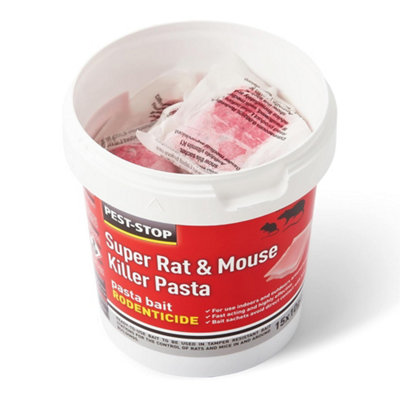 Pest-Stop Rat & Mouse Killer MAX Wax Blocks + Bait Station