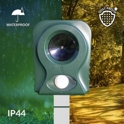 PESTBYE BATTERY OPERATED CAT REPELLENT V2 ULTRASONIC CAT SCARER WITH ...