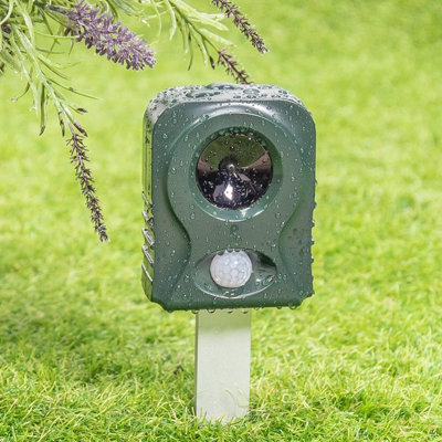 Pestbye Battery Operated Cat Repellent V2 Ultrasonic Cat Scarer with ...