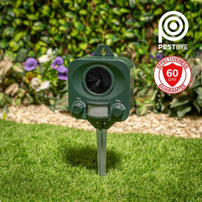 Pestbye Twinpack Battery Powered Cat Repellent Ultrasonic Repeller ...