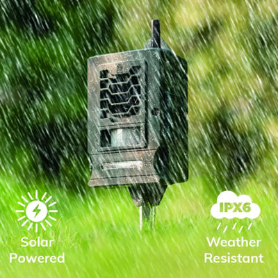 Pestbye Ultrasonic Smart Link Cat Repellent System Battery Powered ...