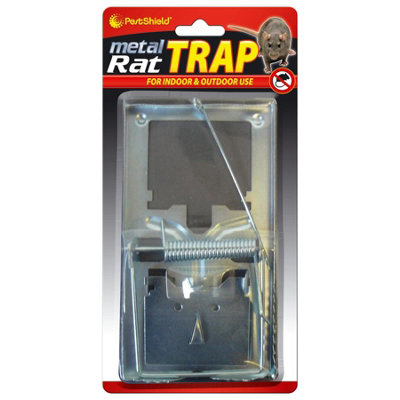 PestShield Metal Rat Trap - Heavy Duty