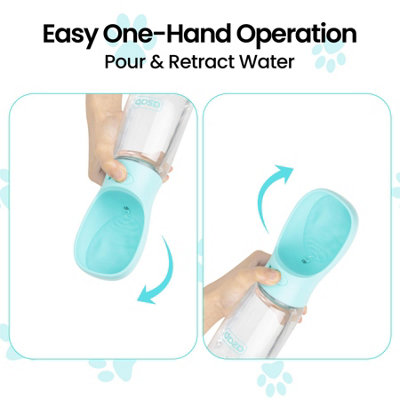 Pet Cat Dog Water Bottle Drinking Cup Outdoor Travel