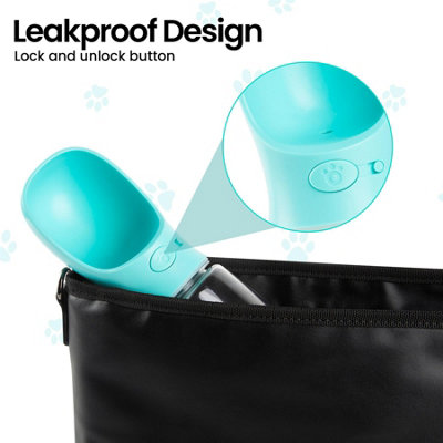 Pet Cat Dog Water Bottle Drinking Cup Outdoor Travel