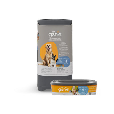 Pet Genie Dog Waste Disposal System with Refill