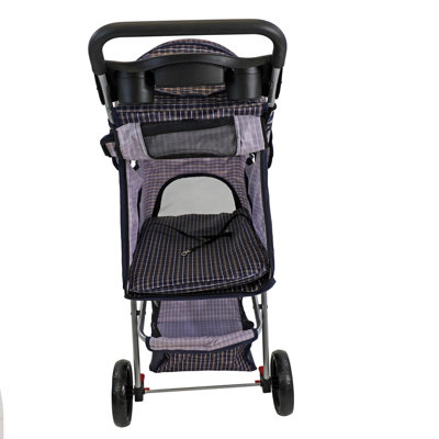 Pet Stroller Dog Cat Puppy Pram Pushchair Travel Cart Jogging Buggy ...