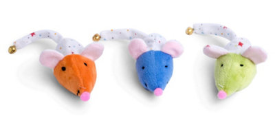 Petface (Little Petface) Bell Mouse Face Kitten Cat Toy (One Supplied)