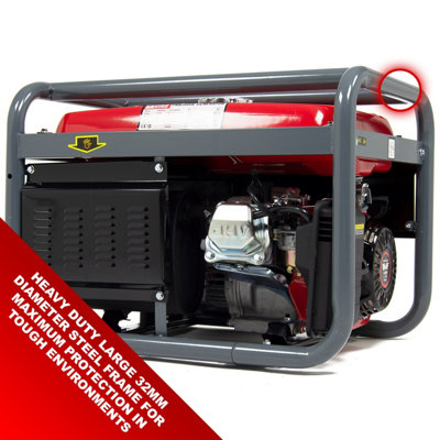 Petrol Generator Electric Start PowerKing PKB5000ES 3200w 4.0kVA 7HP