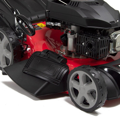 Petrol Lawn Mower Wolf Fox 4 Blades 510E 20", 51cm, Electric Start ...