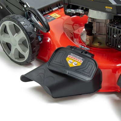 Petrol Lawn Mower Wolf Fox Zero Turn 4 Blades 20", 51cm, Recoil, Self ...