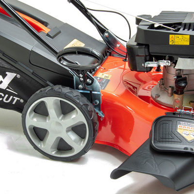 Petrol Lawn Mower Wolf Fox Zero Turn 4 Blades 20", 51cm, Recoil, Self ...