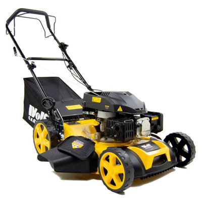 PETROL LAWN MOWER WOLF GARDEN 20", 51CM, RECOIL, SELF PROPELLED, WOLF ...