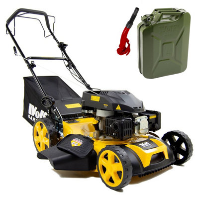 Petrol Lawn Mower Wolf Garden 20", 51cm, Recoil, Self Propelled, Wolf ...