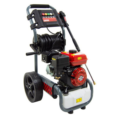 Petrol Pressure Washer PowerKing Mega Blaster 350 7 HP, 265 Bar, 20m ...