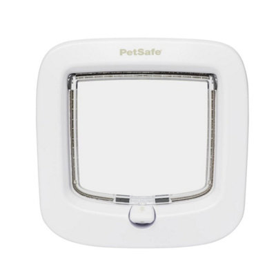 Petsafe 4 Way Locking Cat Flap - White