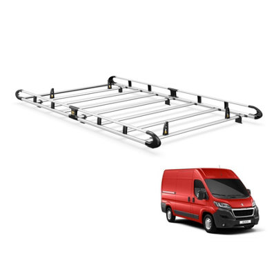 Peugeot Boxer Roof Rack (2006+) L2H2 Models Aluminium Van Guard UltiRack