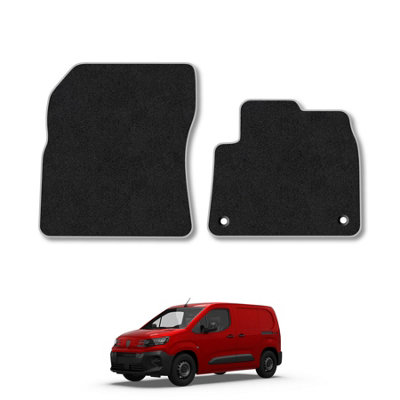 Peugeot Partner (2018+) (Twist Clip) Van Mats Tailored Fit