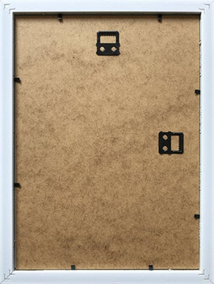 PF&A Oxford White 15x11" Multi Picture Frame For x2 7x5" With Glass