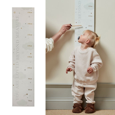 PF&A Wooden Height Chart - Loved Beyond Measure (Up To 150cm)