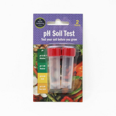 pH Soil Test (2 Tests) Worth Gardening by Garland
