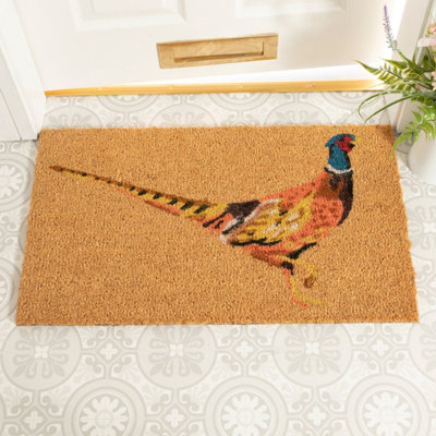 Pheasant Large Doormat - 75 x 45cm