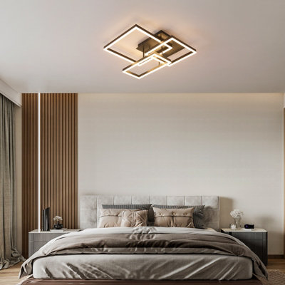 Pheashine Led Ceiling Light Dimmable,Modern Led Ceiling Lamp with ...