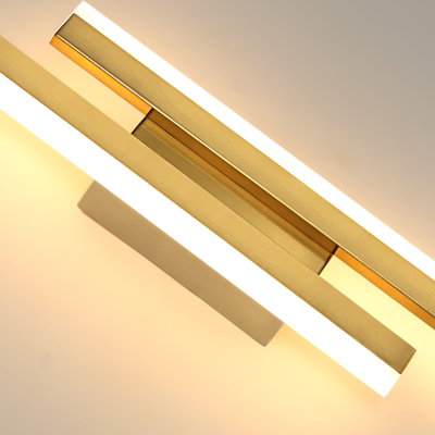 Pheashine Modern LED Wall Light,Gold LED Wall Lamp,3000K warm ...