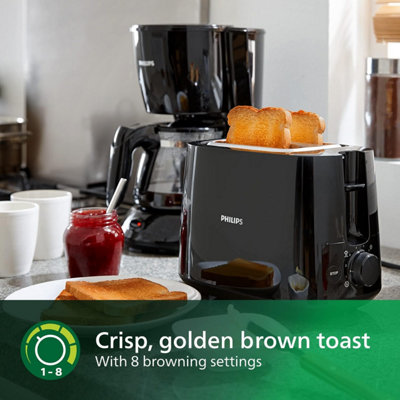 Philips Daily Toaster with Bun Warmer