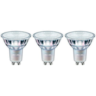 Philips LED DimTone GU10 Bulb 3.7W Dimmable MASTER Value LEDspot Warm ...