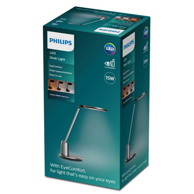 Philips LED Einstein Functional Table Lamp 15W