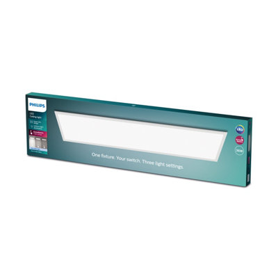 Philips LED Panel Rectangle Ceiling Light 40K 36W, Cool White