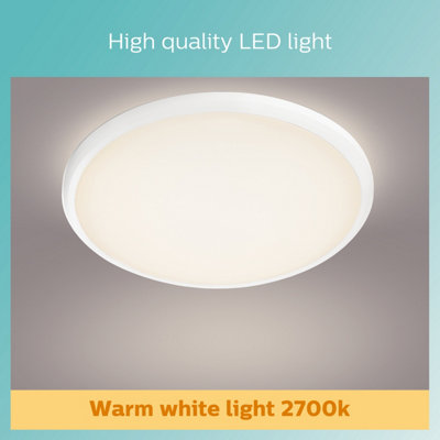 Philips LED Spray Ceiling Light IP44 12W, 27K