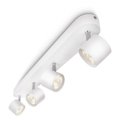 Philips LED Star 4 spotlight Bar White