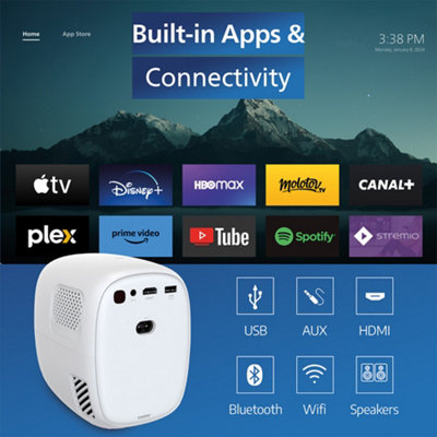 Philips NeoPix 130 Smart Arctic White- 70", 720p, LED, Smart OS, Wi-Fi ...