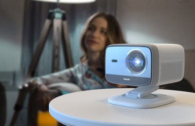 Philips NeoPix 444 Projector White- 100", 500 ANSI lumens, LED, 360 ...