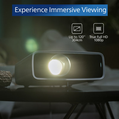 Philips NeoPix 750 Smart Projector White, 120", 1080p, LED, Wi-Fi ...
